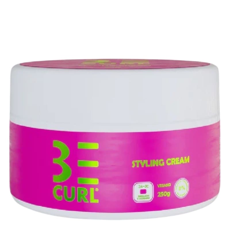 Kit Be Curl Styling Cream Power Nutritivo (2 Produtos)