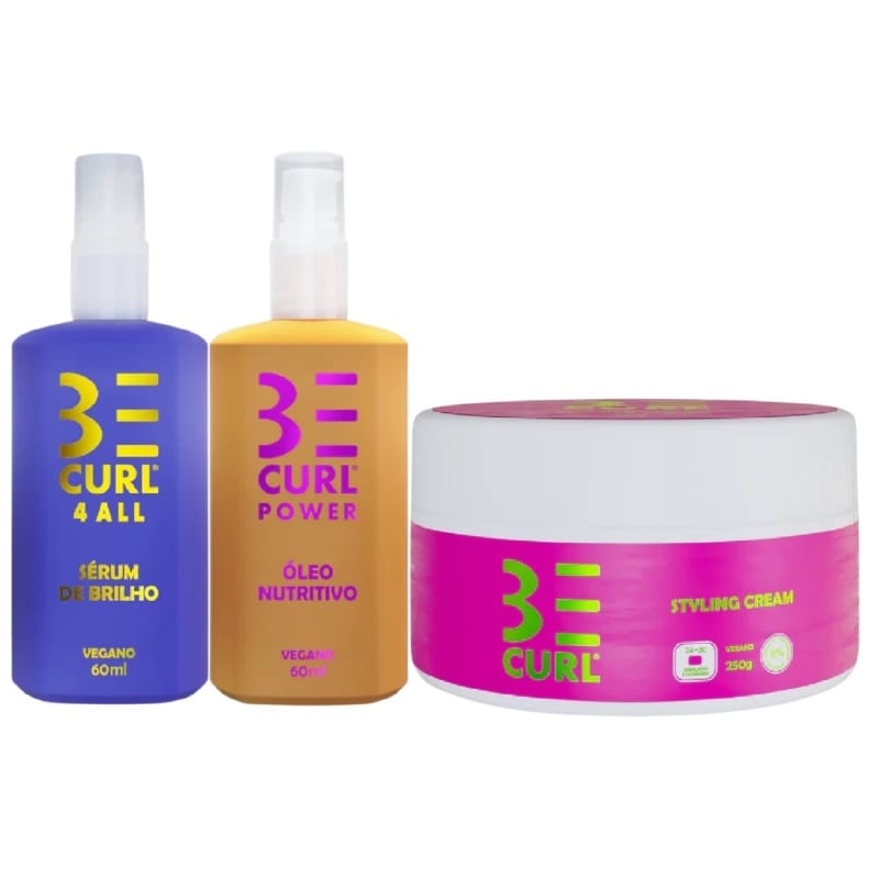 Kit Be Curl 4 All Power Nutritivo Styling Cream | Beleza na Web