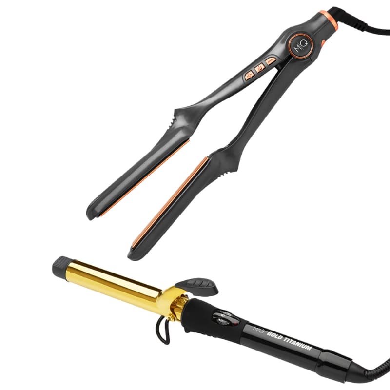 Kit MQ Professional Modelador Curling Gold 25 e Prancha Max 480 Pro ...