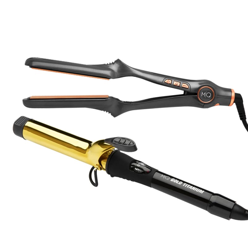 Kit MQ Professional Modelador Curling Gold 32 e Prancha Max 480 Pro ...