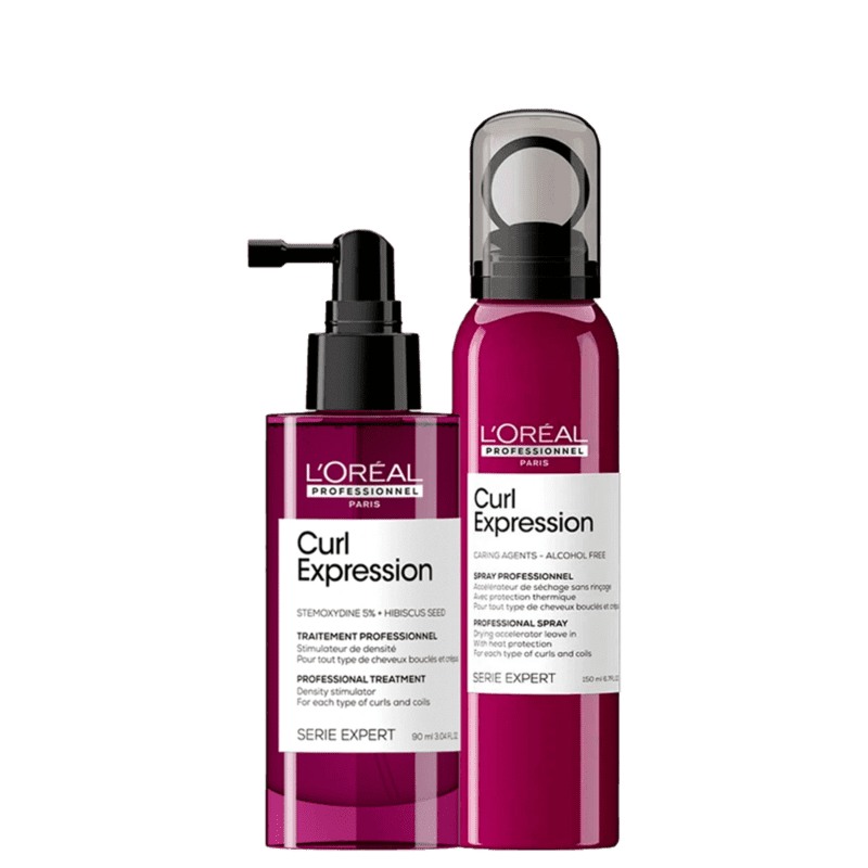 Kit L'Oréal Professionnel Serie Expert Curl Expression Sérum e ...