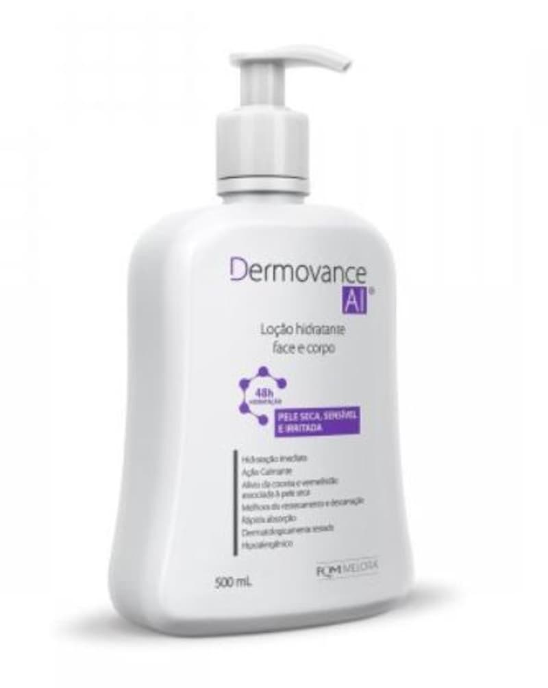 Dermovance AI Loção Hidratante Corpo e Rosto 500ml