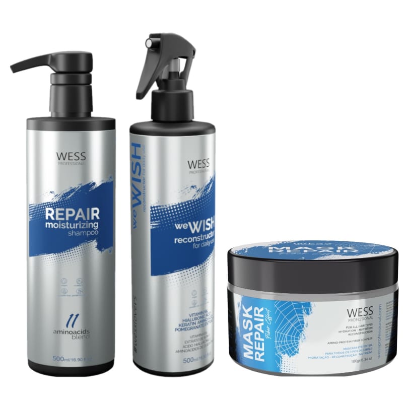 Kit Wess Professional We Wish Mask Day | Beleza Na Web