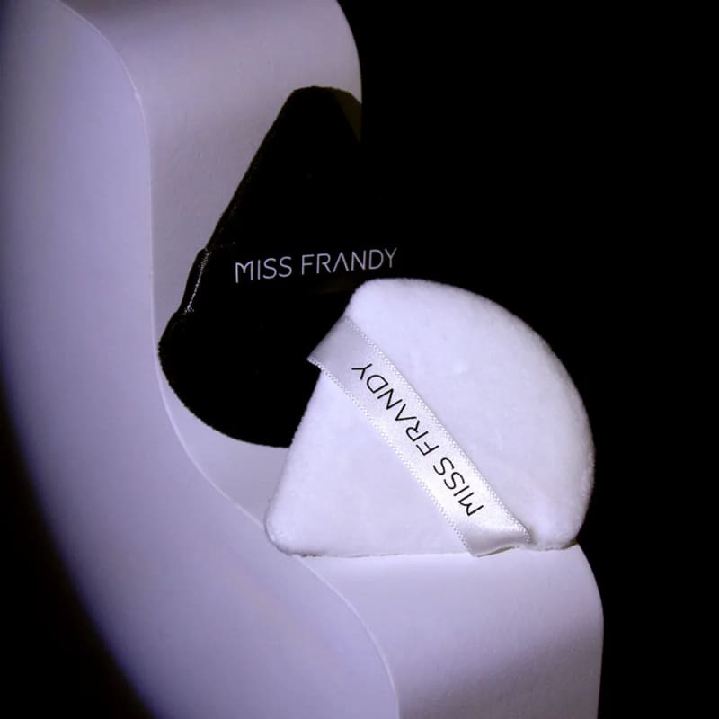 Miss Frandy Kit 2 esponjas puff com Alça de Veludo para Maquiagem Linha ...