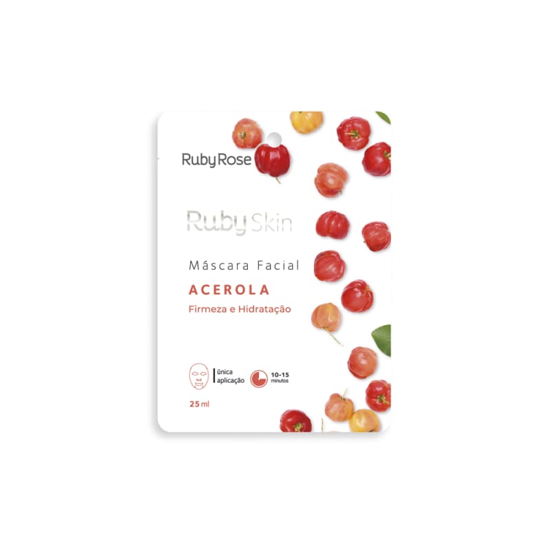 Máscara Facial Ruby Rose Ruby Skin | Beleza na Web