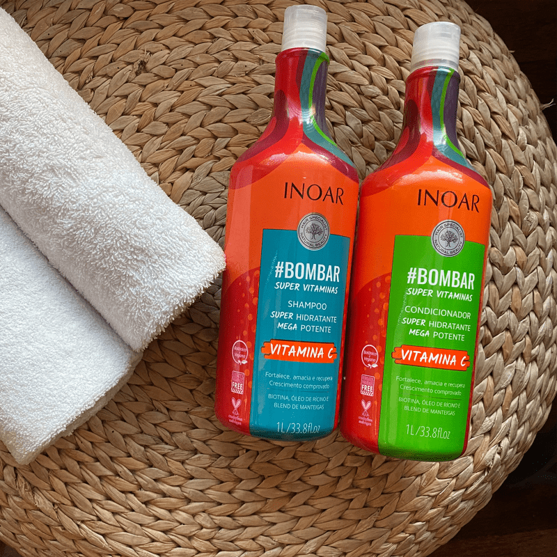 Condicionador Hidratante Bombar Vitamina C 1L - Inoar