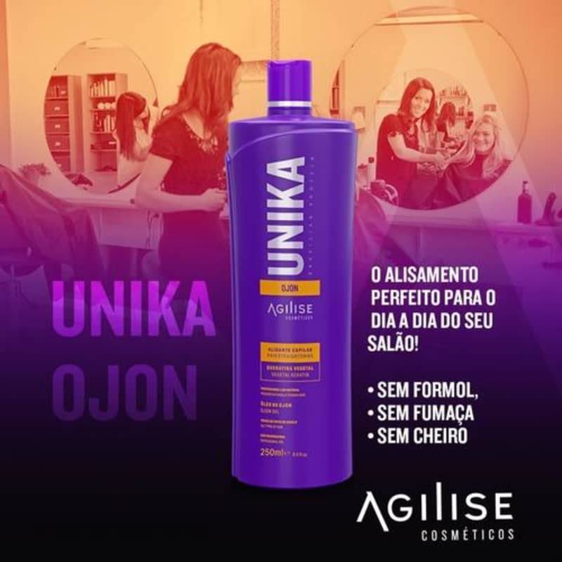Progressiva Agilise Cosméticos Unika Ojon - Sem Formol 1L