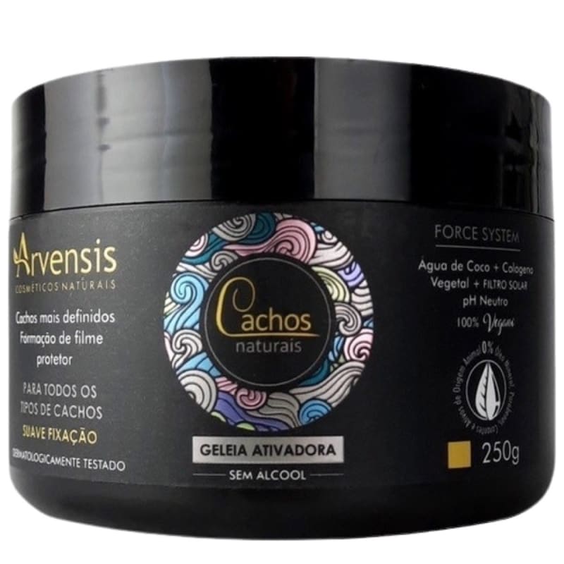 Kit Arvensis Spray Day After, Mascara 2x1 e Geleia fixação Suave