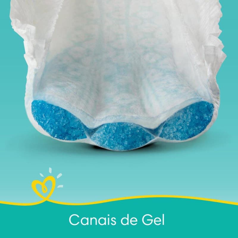 Fralda Pampers Confort Sec Super P 72 Unidades