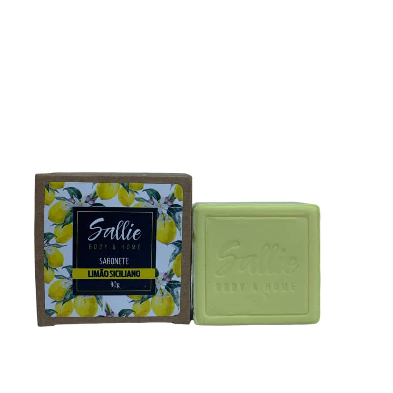 Sallie Body & Home Sabonete em barra Limão Siciliano 90g