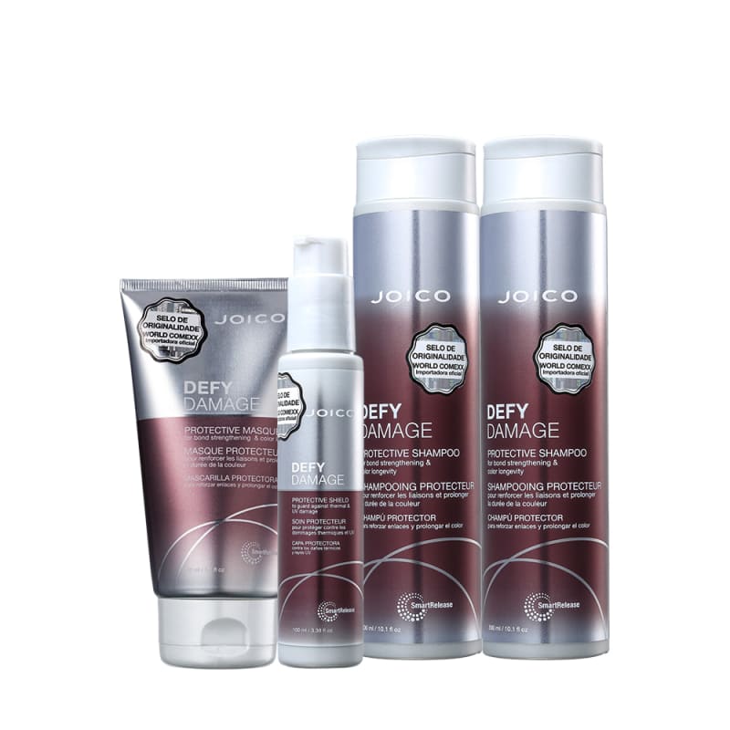 Kit Joico Defy Damage Protective Shield e Mask (4 produtos)