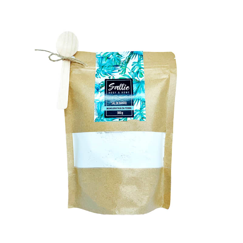 Sallie Body & Home Sal de Banho Mangarataia da Terra 300g