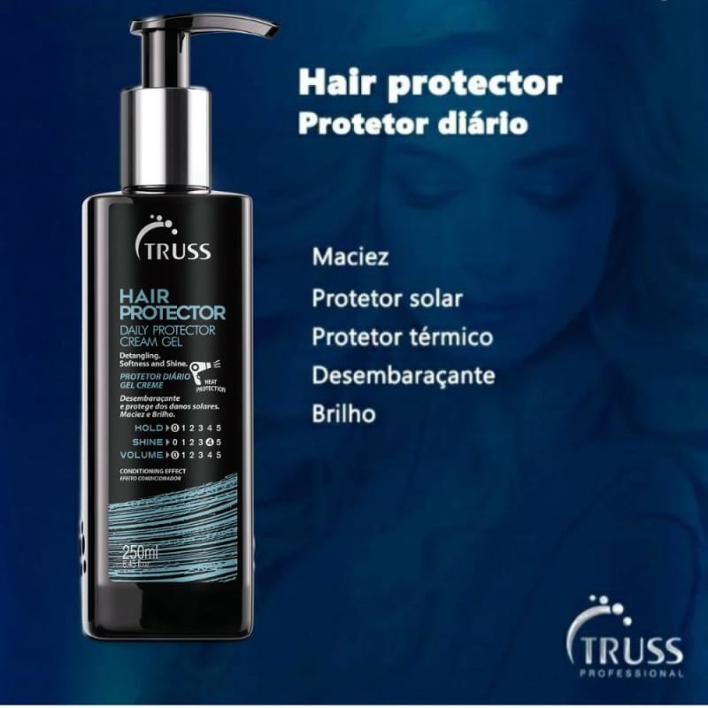 Kit Truss Hair Protector Double Leave-in | Beleza na Web