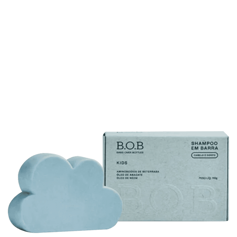 B.O.B Kids - Shampoo em Barra 110g