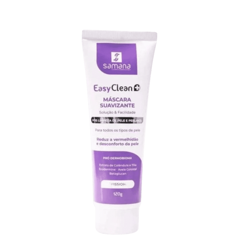 Samana Easy Clean Suavizante Máscara Facial 120g | Beleza na Web