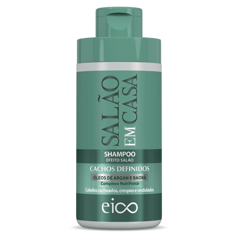 Shampoo Salão em Casa Cachos Definidos Eico 450ml