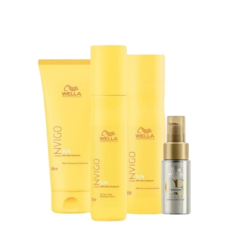Kit Invigo Sun (Trio) + Oil Reflections Light 30ml