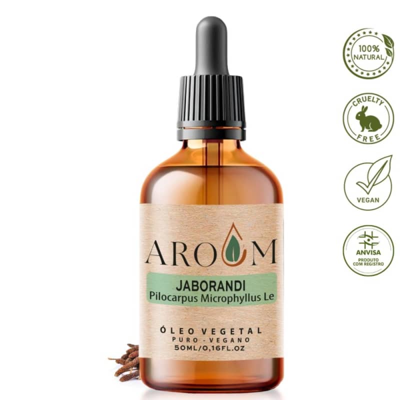 Óleo Vegetal de Jaborandi Aroom - 50ML
