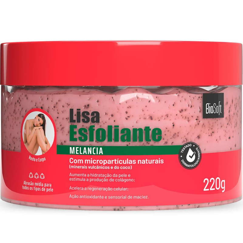 Esfoliante Melancia Bio Soft 220g