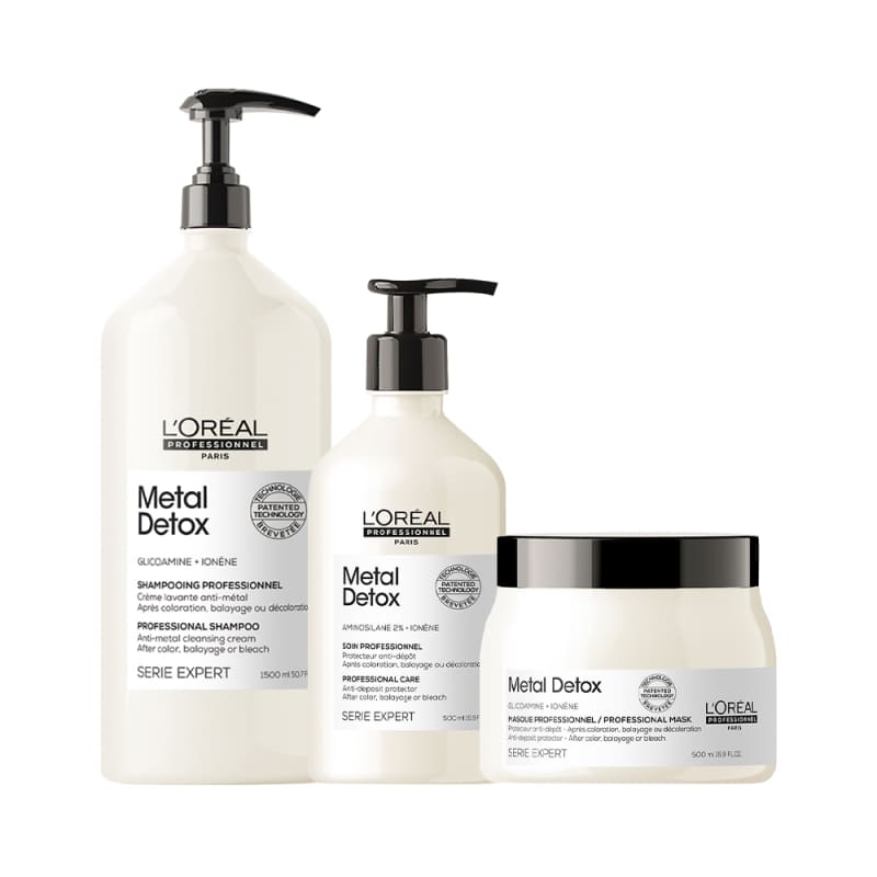 Kit L'Oréal Metal Detox Salon Triplo | Beleza na Web