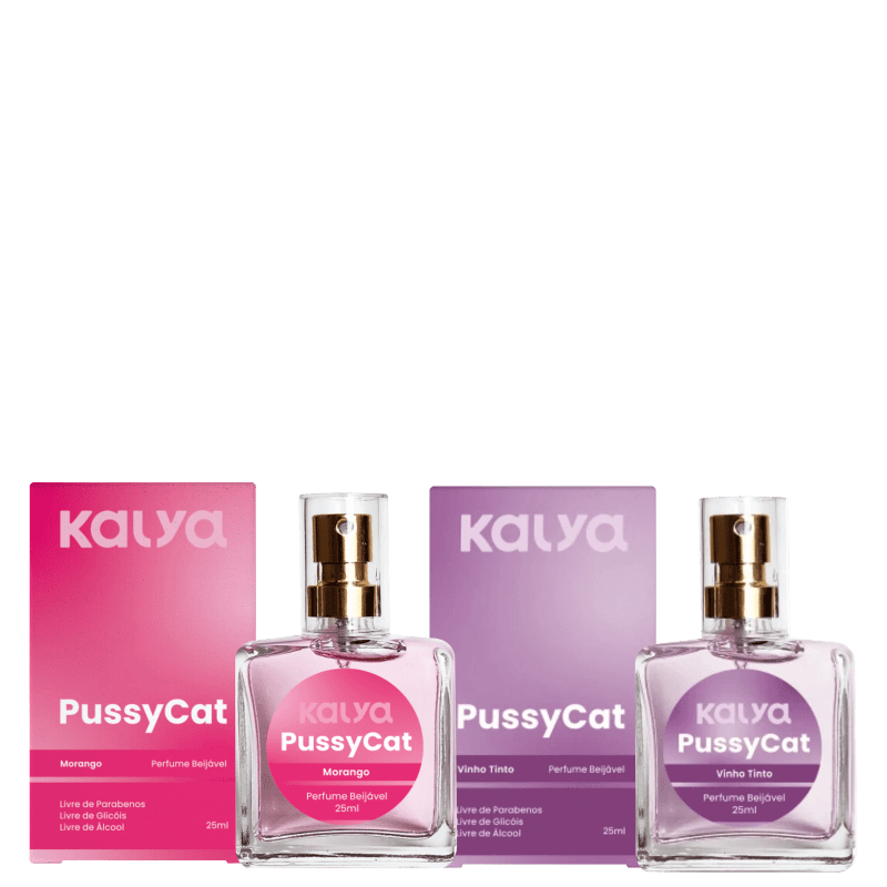 Perfume Íntimo Pepeca e Corporal Beijável Kit 2 Aromas 25ml