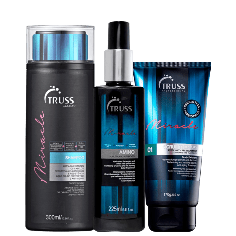 Kit Truss Miracle Scrub Amino | Beleza na Web