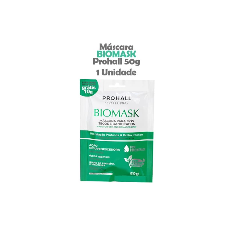 Dose Concentrada Prohall Máscara Biomask 50g