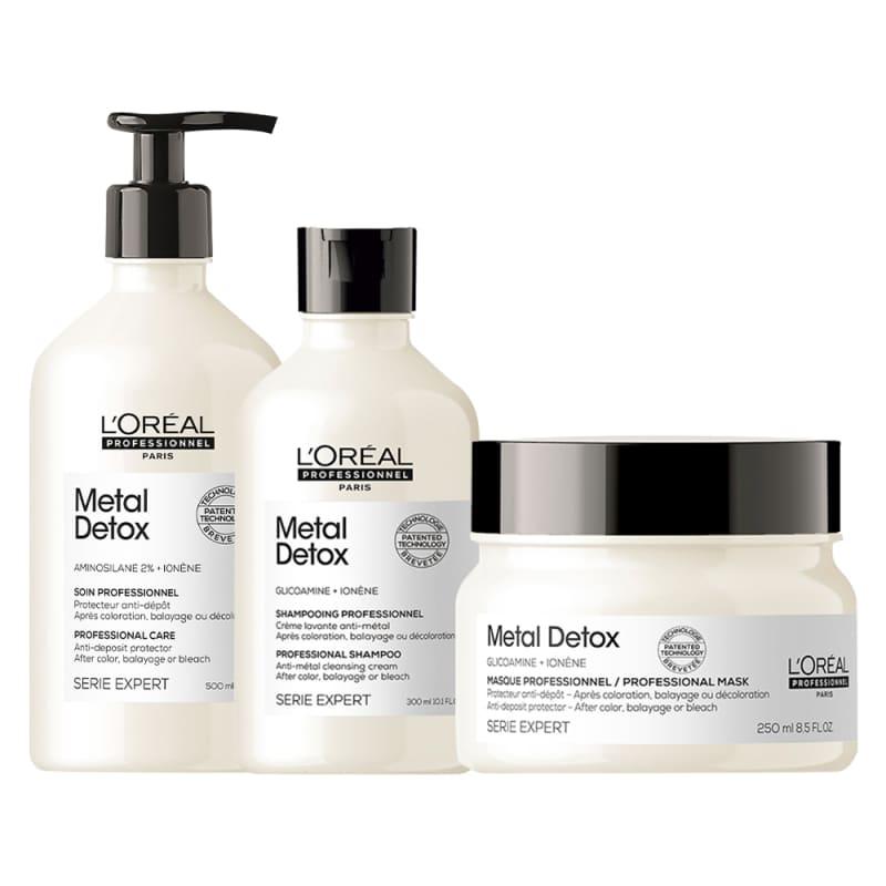 Kit L'Oréal Professionnel Metal Detox Triplo | Beleza na Web