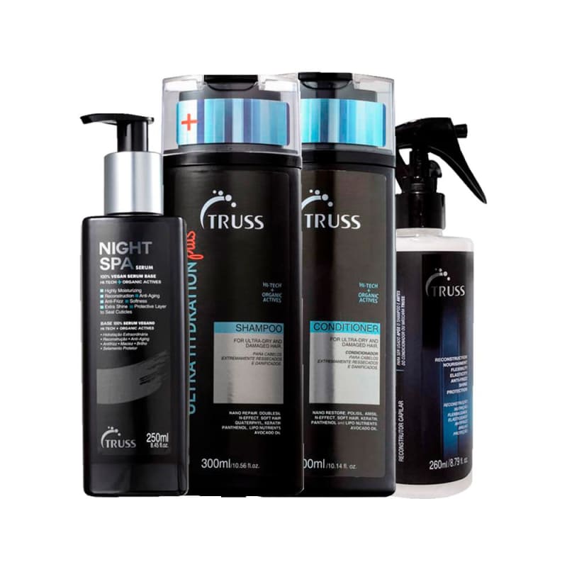 Kit Truss Ultra Hydration Plus - Shampoo Truss 300ml e Condicionado ...