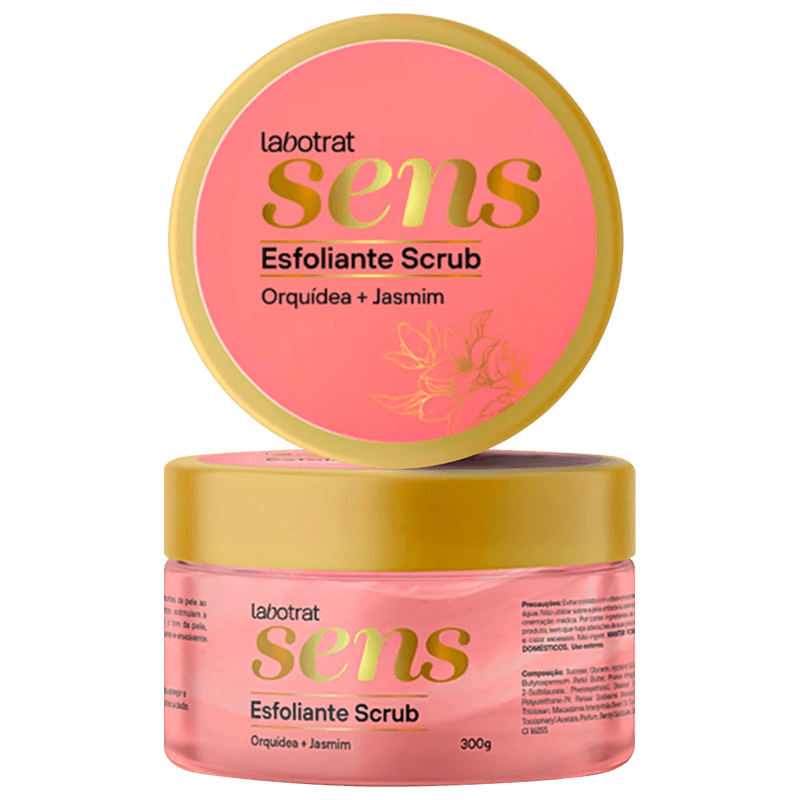Esfoliante Corporal Labotrat Sens Scrub Orquídea + Jasmim 300g | Beleza ...