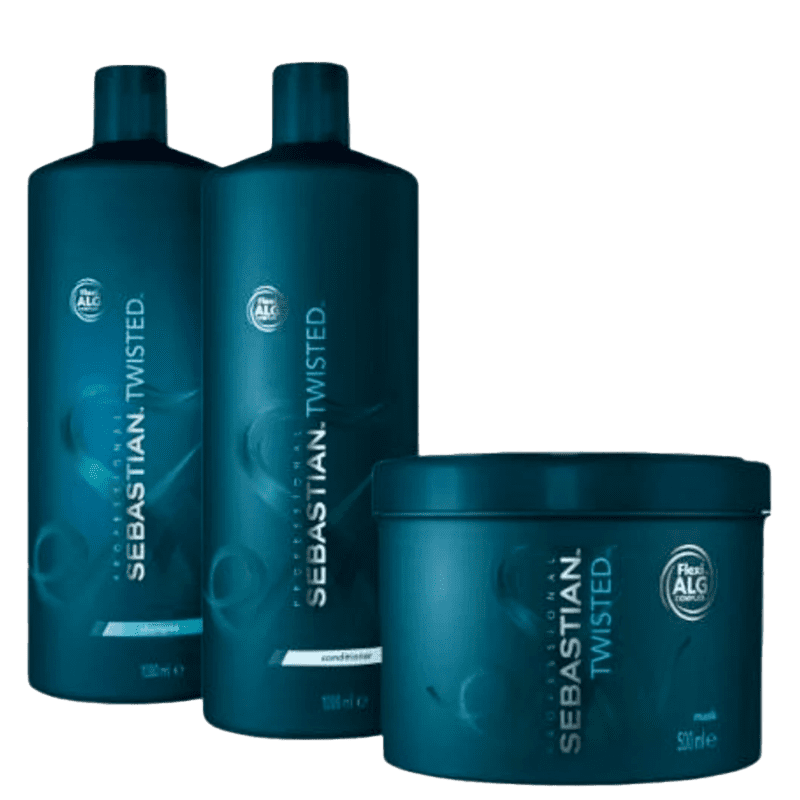 Sebastian Kit Curly Trio Salon (3 Produtos)