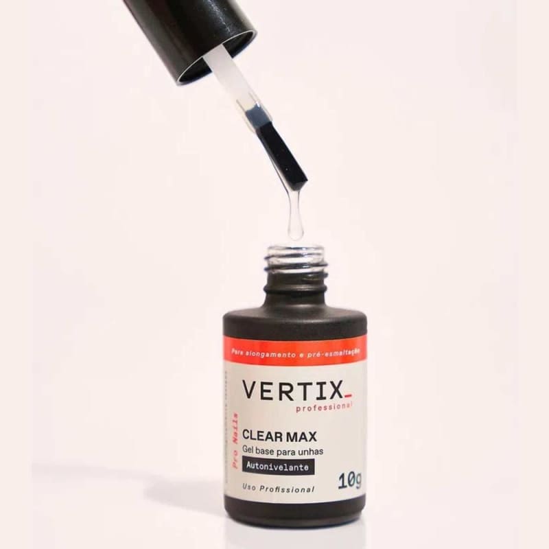 Gel Base Vertix Pro Nails Clear Max | Beleza na Web