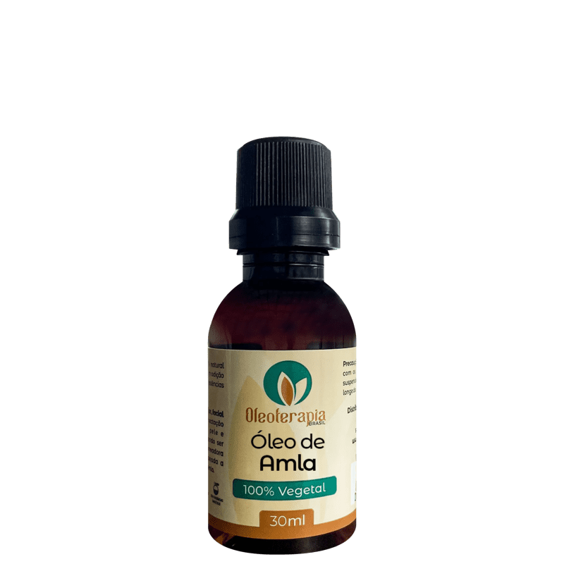 Óleo De Amla Puro 100 Natural Uso Capilar E Corporal 30ml