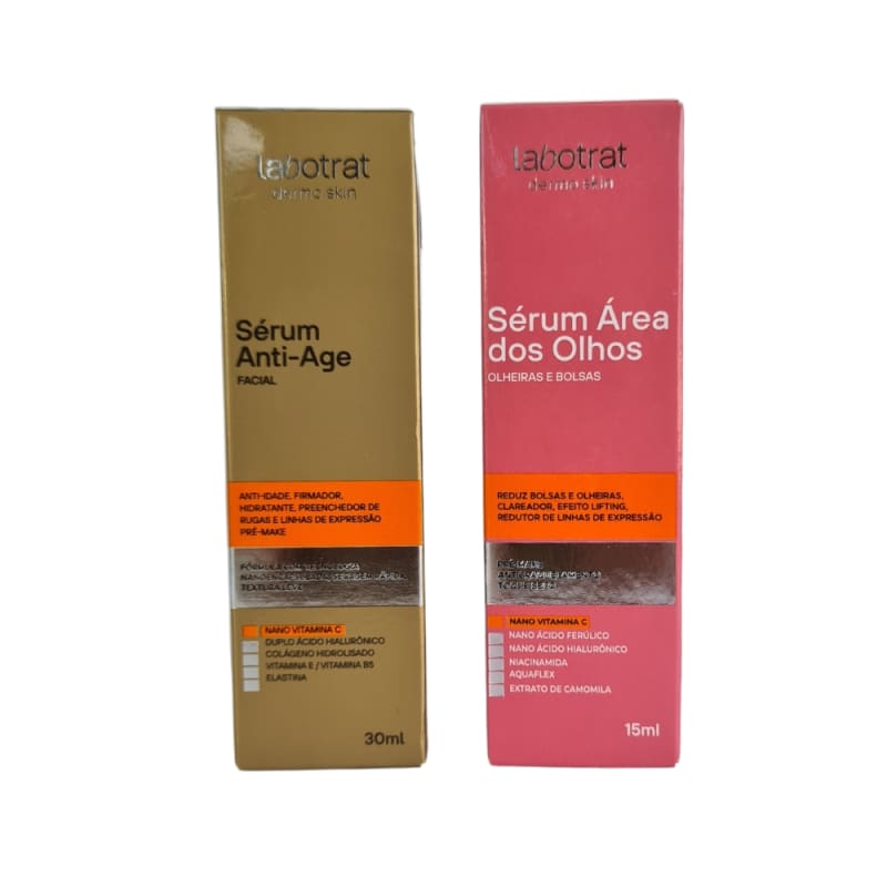 Kit Labotrat Sérum Anti Age 30ml + Serúm Área dos Olhos 15ml