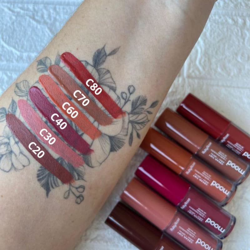 Kit Novo Cream Tint Feels Mood Ruby Rose 4,1ml | 6 unidades