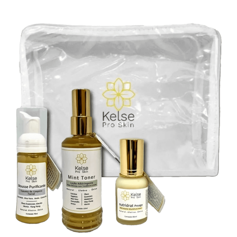 Kit Kelse Pro Skin Rotina para Peles Mistas a Oleosas | Beleza na Web