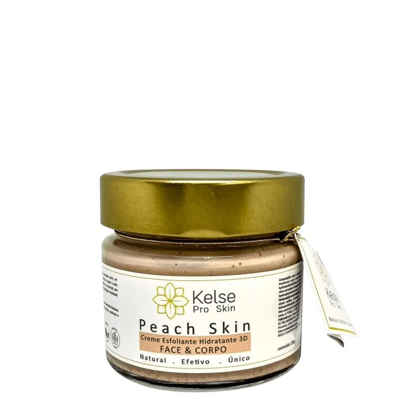Creme Esfoliante Facial e Corporal Kelse Pro Skin Peach Skin | Beleza ...