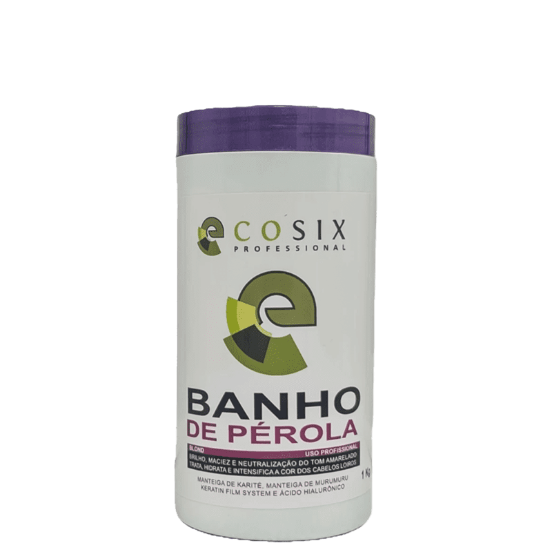 Ecosix Banho de Pérola Máscara Matizadora 1kg | Beleza na Web