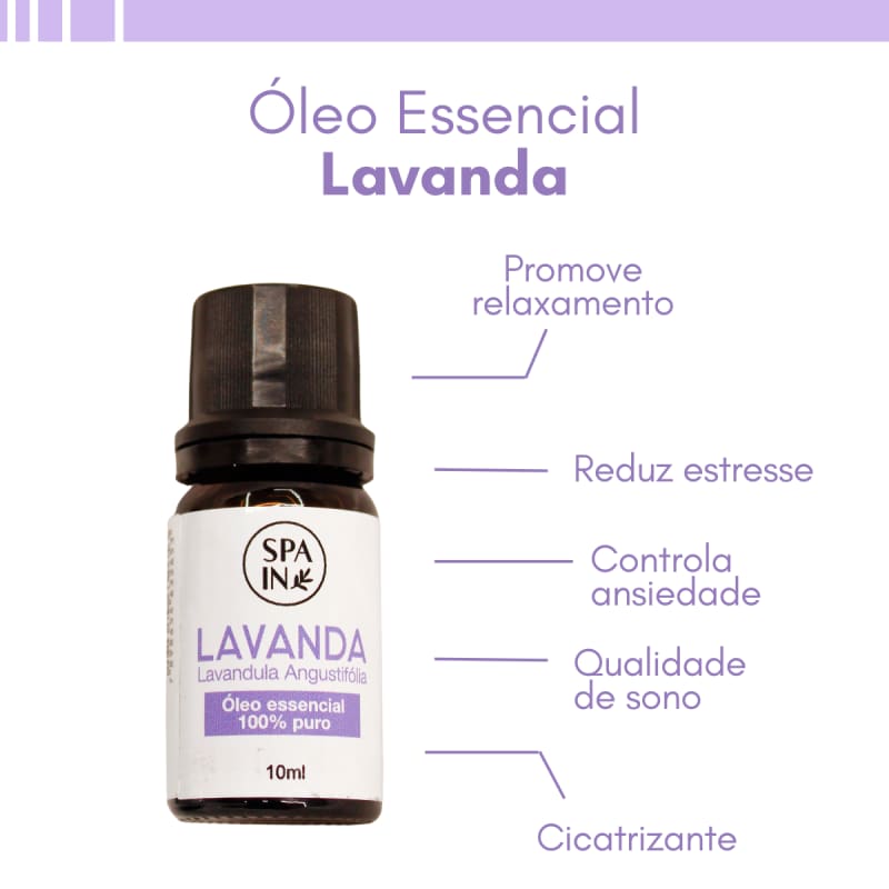OLÉO ESSENCIAL LAVANDA SPA IN 10ML