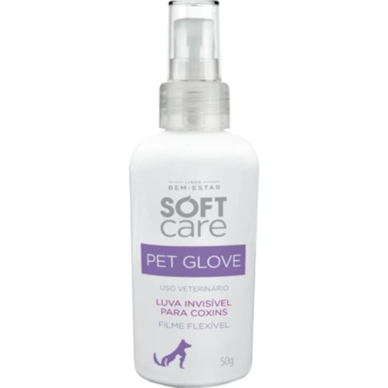 Soft Care Pet Glove para Cães e Gatos - 50g