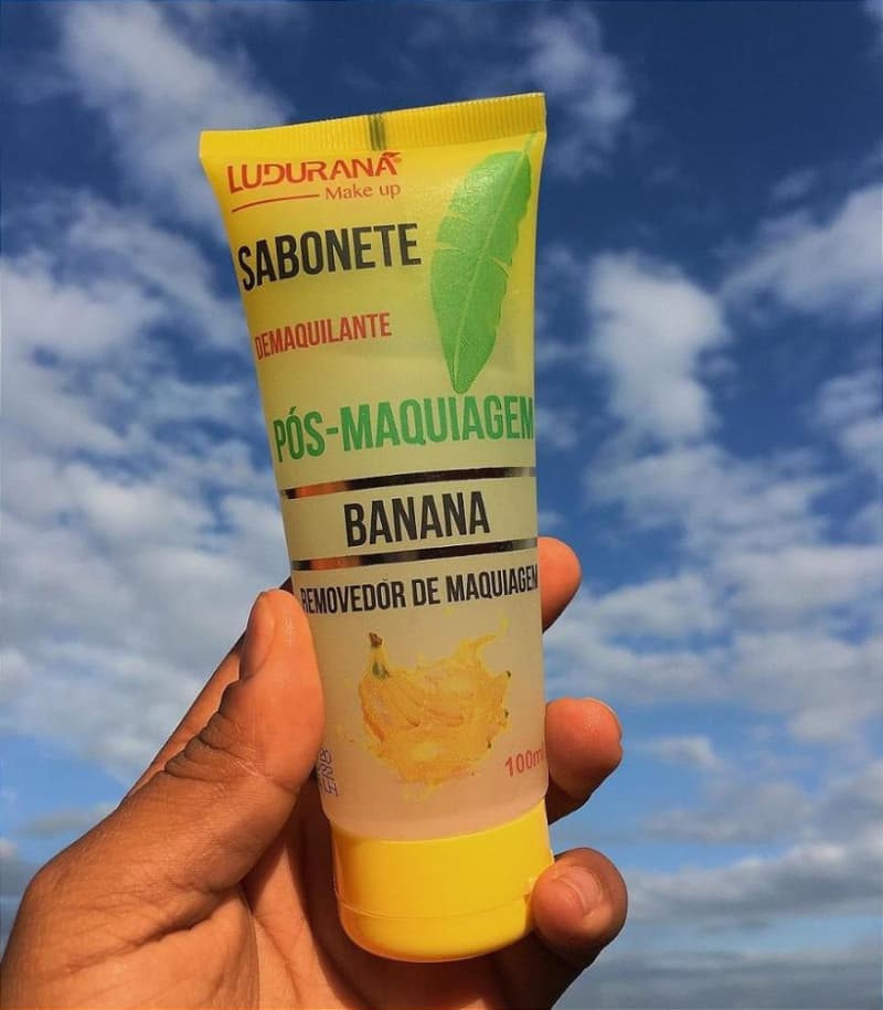 SABONETE DEMAQUILANTE BANANA 100ML LUDURANA