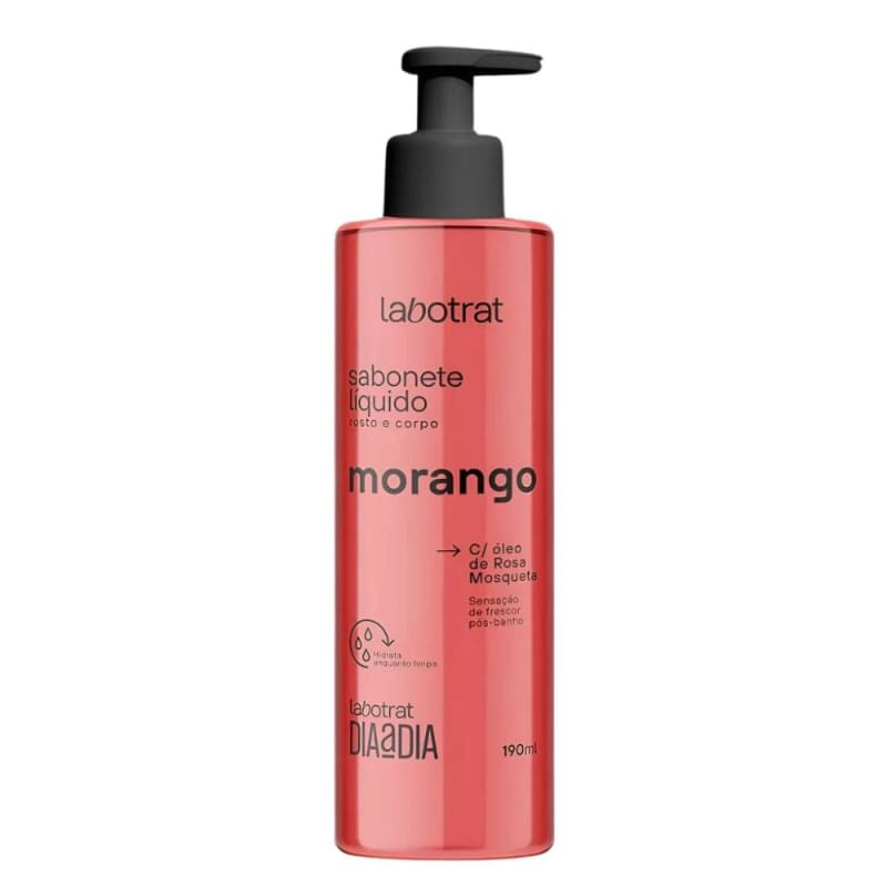 Kit Labotrat Rosto e Corpo Morango C/3