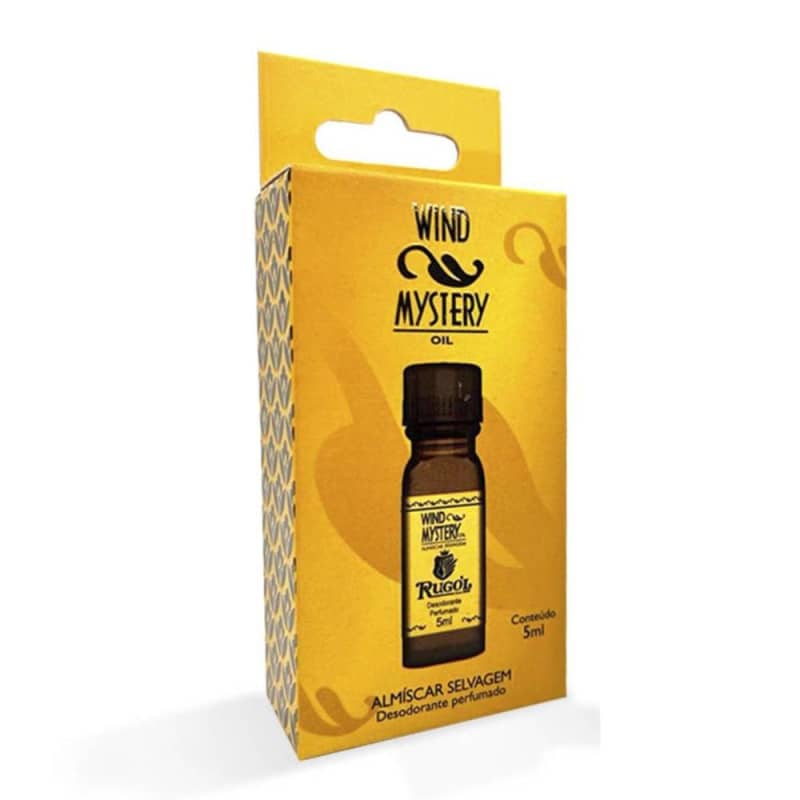 Kit Rugol Wind Mystery Óleo Almiscar Selvagem 5ml C/3