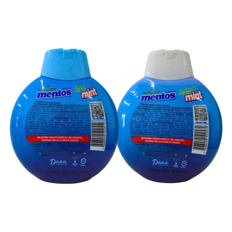 Kit Shampoo + Condicionador Herbissimo Mentos Mint 300ml