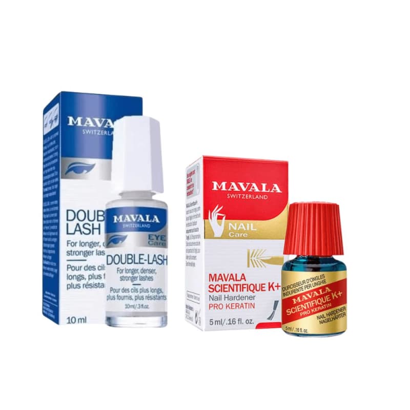 Kit Mavala Double-Cils 10ml + Scientifique K+ - 5ml