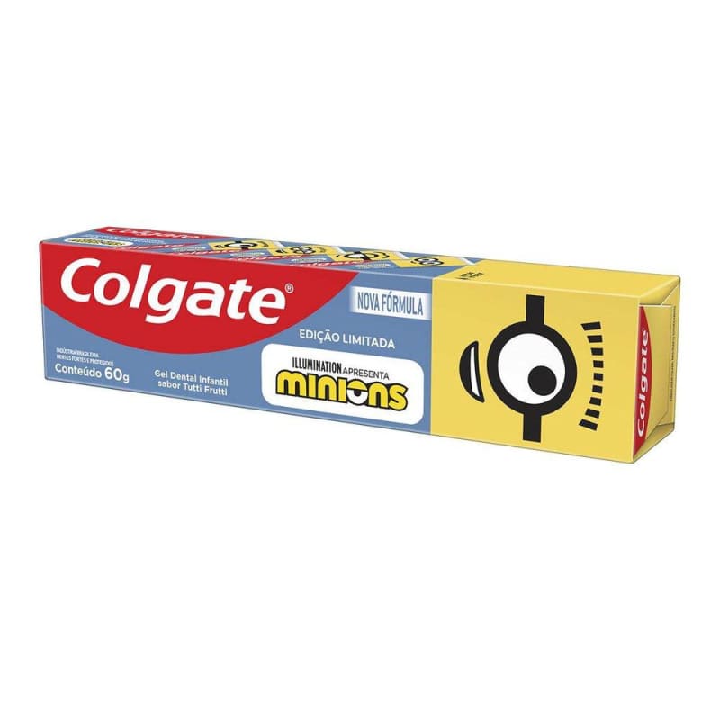 Creme Dental Infantil Colgate Minions 2 unidades de 60g