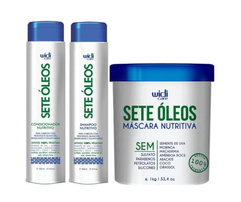 Kit Widi Care Sete Óleos Trio Salon | Beleza na Web