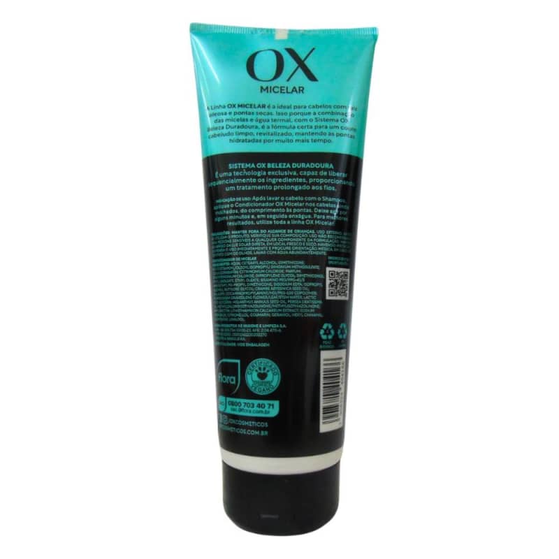 Condicionador OX Cosméticos Micelar 240ml | Beleza na Web