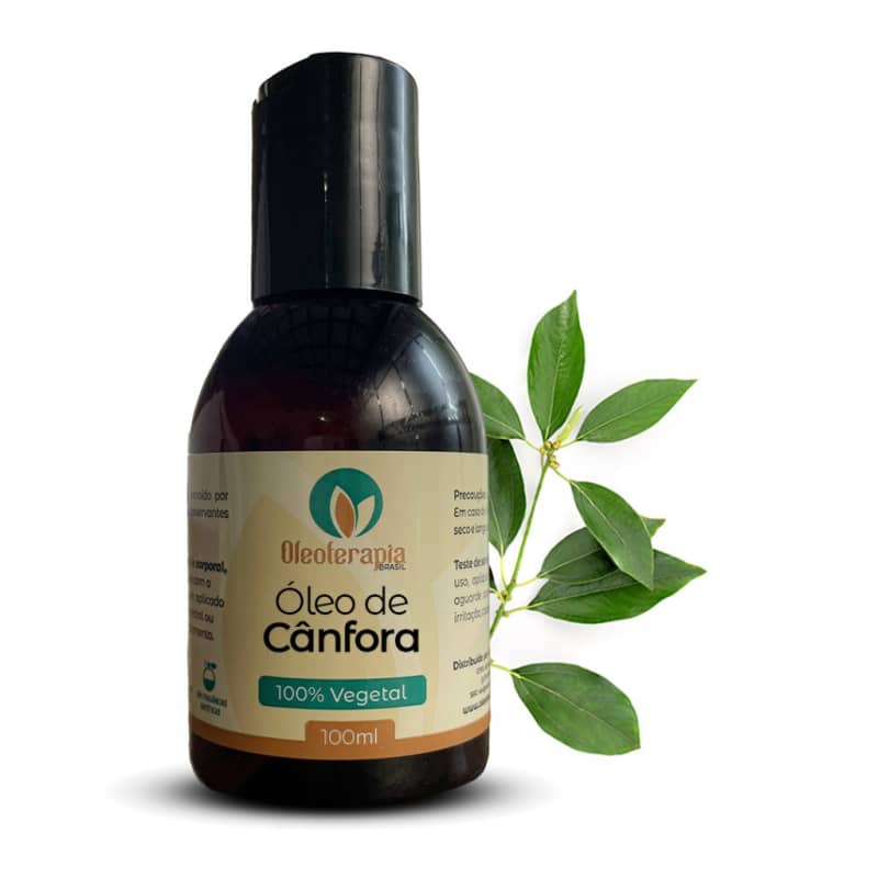 Oleoterapia Brasil Óleo de Cânfora - Óleo Vegetal 100ml | Beleza na Web