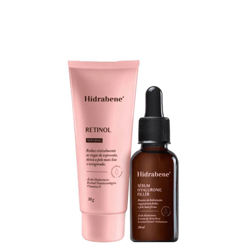 NOVO KIT Hidrabene Skin Care Cuidado Facial Antissinais: Sérum ... NOVO KIT Hidrabene Skin Care Cuidado Facial Antissinais: Sérum ...